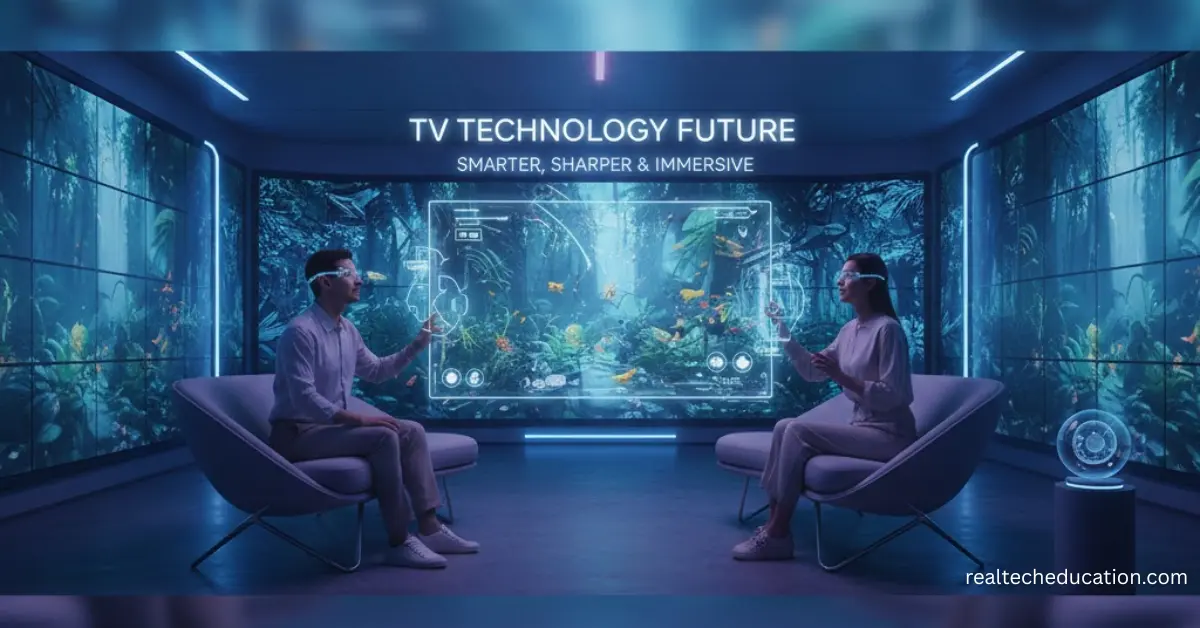 TV Technology Future – Smarter, Sharper & Immersive